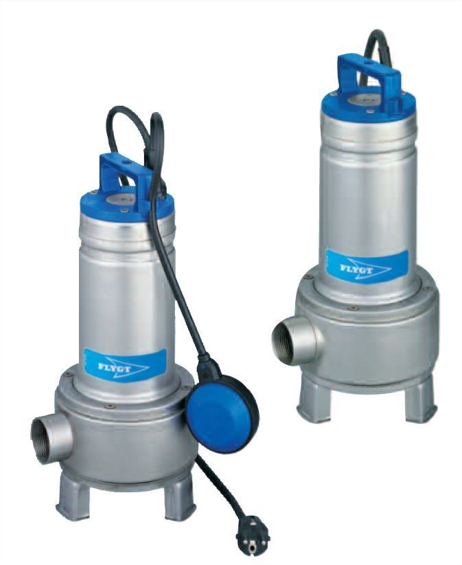 Flygt Pumps | FLYGT DX 50-15 Komple Paslanmaz, Kapalı Çarklı, Evsel ...